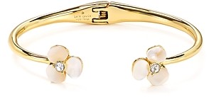 Kate Spade Mother-of-Pearl Floral Cuff - ShopStyle Bracelets