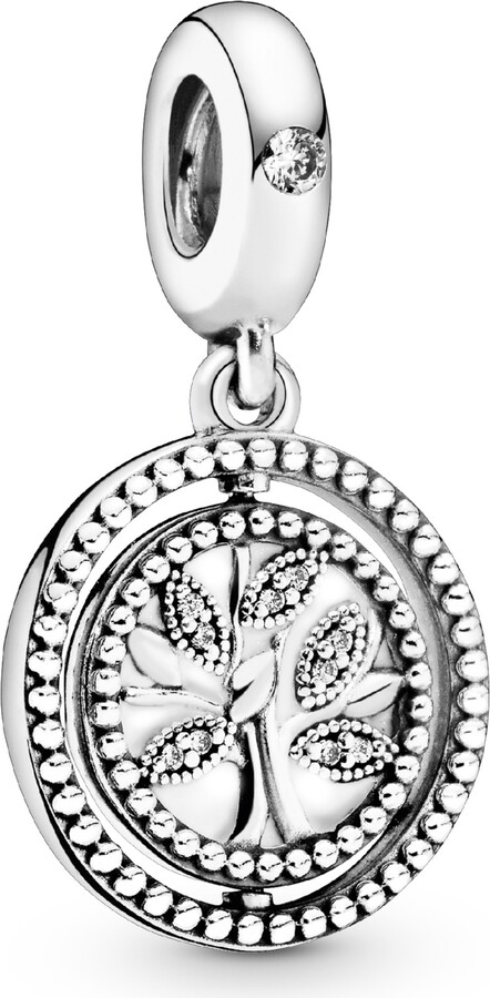 Pandora Cubic Zirconia Spinning Family Tree Dangle Charm - ShopStyle