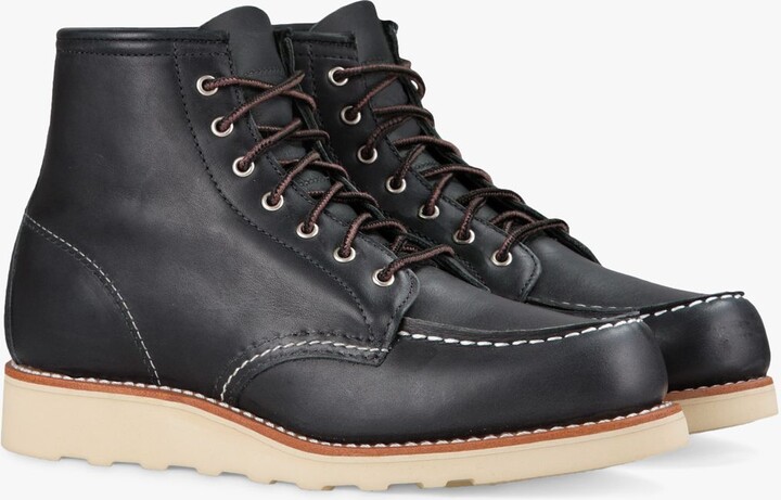 Red Wing Shoes 6" Moc Toe Leather Lace-Up Boots - ShopStyle