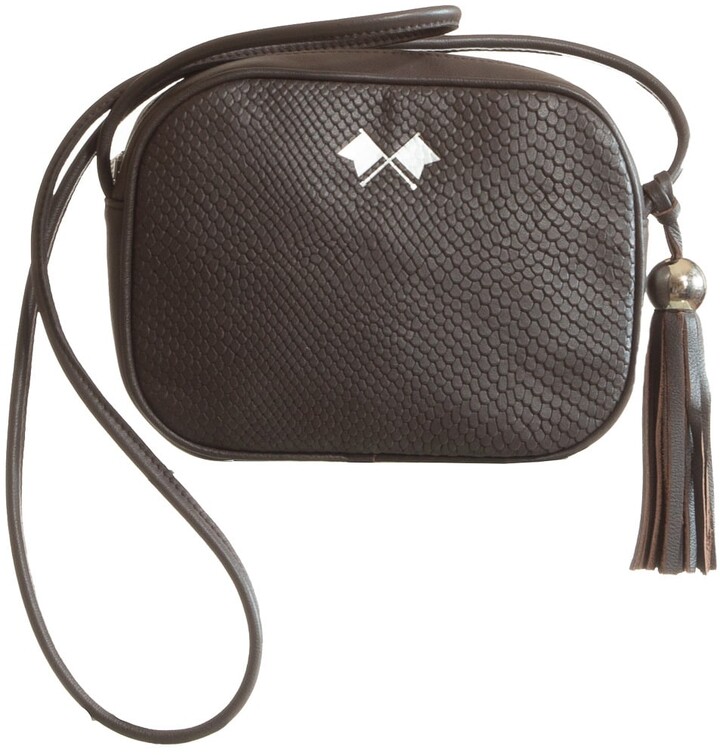 Flagship Handbags - Dark Brown Crossbody Bag - ShopStyle