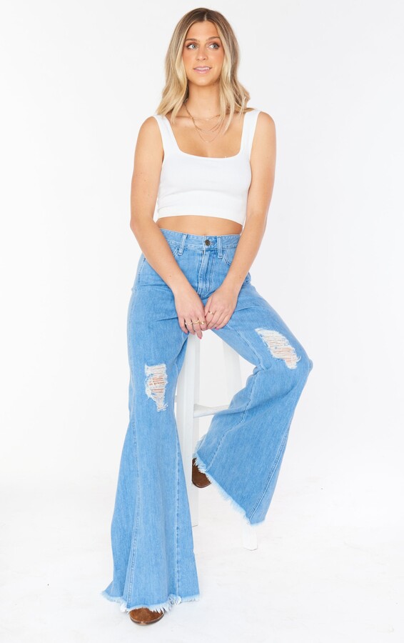 Show Me Your Mumu Windsor Wide Leg ~ Riverside - ShopStyle Jeans