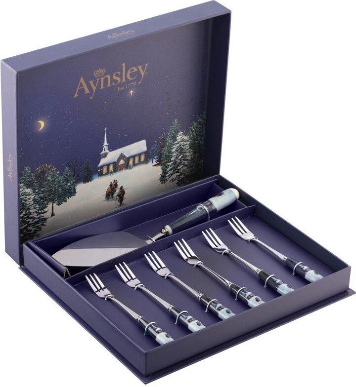 Aynsley China 'Silent Night' Pastry Set - ShopStyle Dinnerware