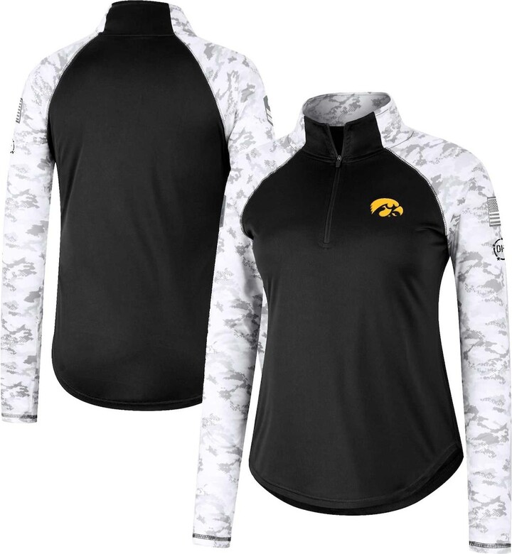Colosseum Women's Black Iowa Hawkeyes Oht Military-Inspired ...
