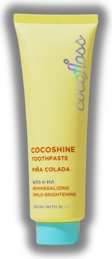 Cocofloss Cocoshine Whitening Toothpaste (Pina Colada) Designed for ...