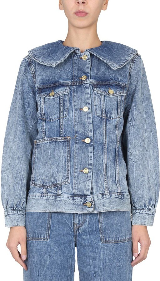 Ganni Denim Jacket - ShopStyle