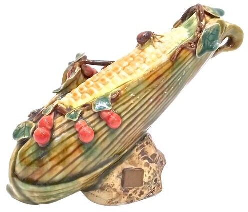 Majolica-Style Corn Sculpture - Vermilion Designs - Yellow - ShopStyle ...