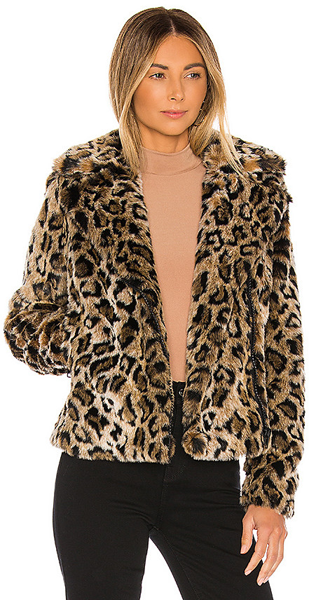 Mother The Mini Pocket Rider Faux Fur Jacket - ShopStyle