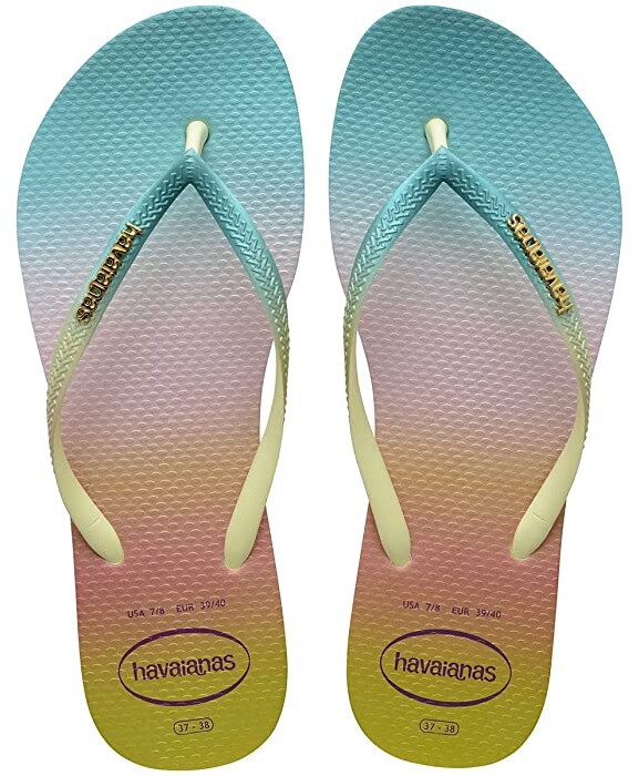 Havaianas Slim Gradient Sunset Flip Flop Sandal - ShopStyle