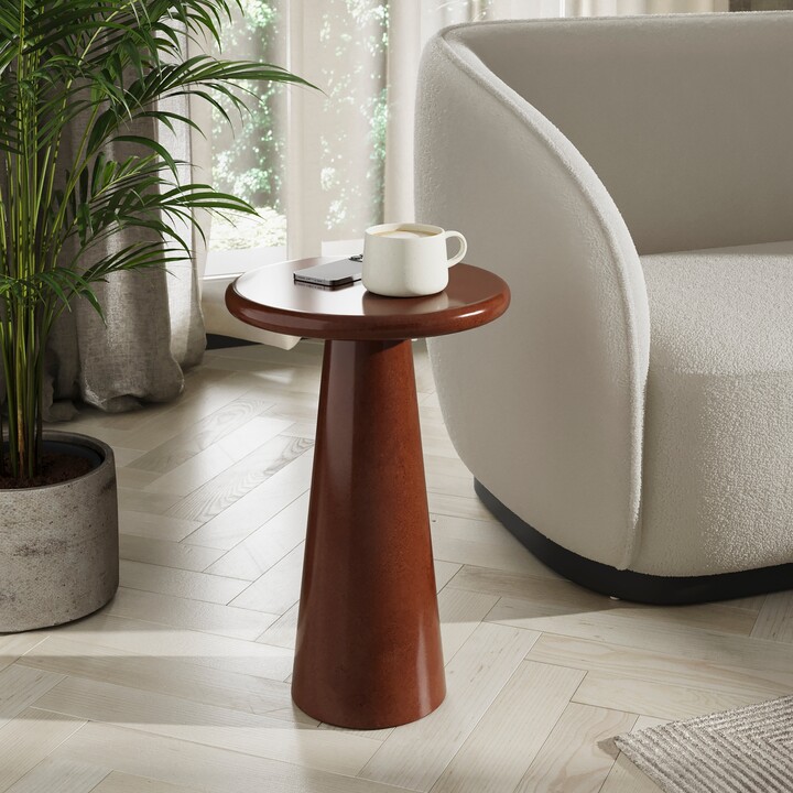 Dunelm Chiara Side Table Brown - ShopStyle