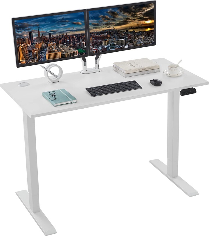 Sunon Height Adjustable 48 x 24 Inches Electric Lift Standing Desk ...