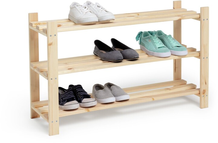 Argos Home 3 Shelf Shoe Storage Rack - ShopStyle Furniture