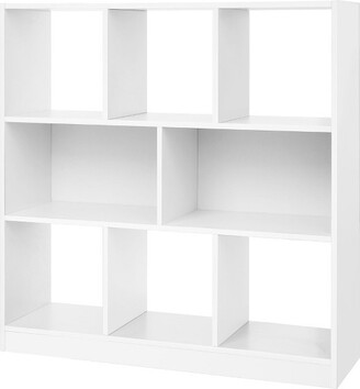 VASAGLE Bookcase, Bookshelf, Freestanding Storage Unit, 8 Open ...