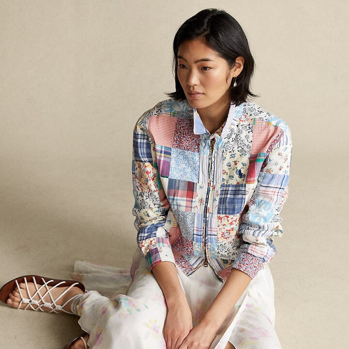 Ralph Lauren Patchwork Jacket - ShopStyle
