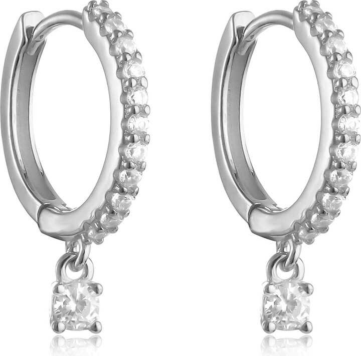The Perfect Hoop The Bellagio Drop Hoop - ShopStyle Earrings