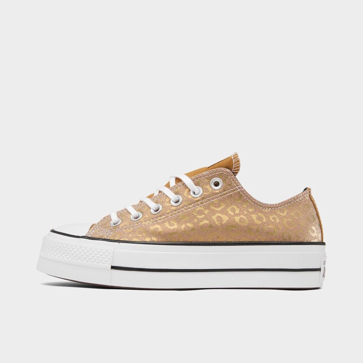Converse Women's Authentic Glam Platform Chuck Taylor All Star Low ...