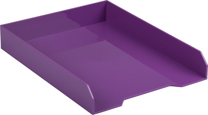 Jam Paper Stackable Paper Trays - Desktop Document, Letter, File ...