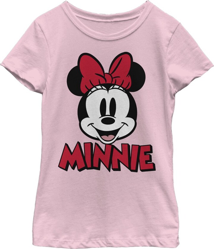 Mickey Mouse & Friends Girl's Mickey & Friends Retro Minnie Mouse Big ...