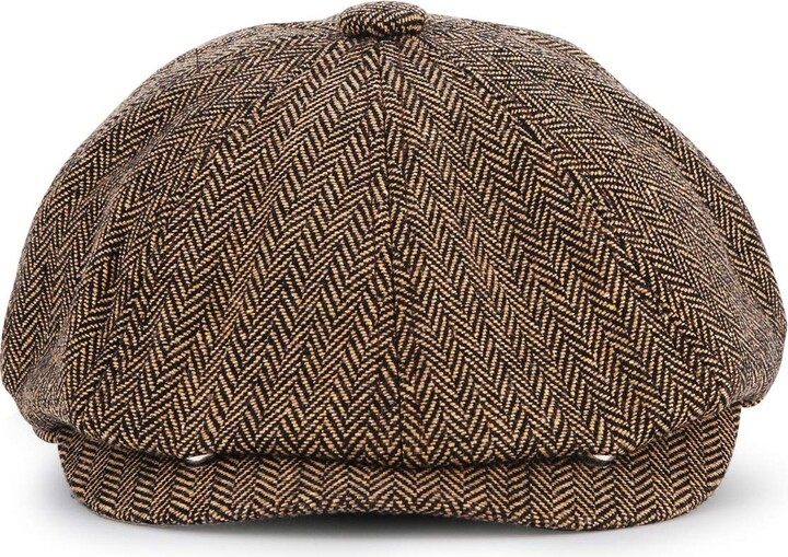 KeepSa Herren Newsboy Flat Cap Gatsby Barett Cap - ShopStyle Hats