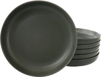 Our Table Landon 6 Piece 9.5 Inch Round Stoneware Dinner Bowl Set in ...