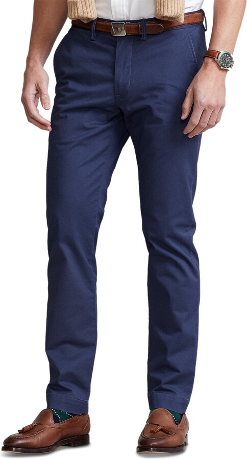 Polo Ralph Lauren Men's Stretch Slim Fit Chino Pants - ShopStyle