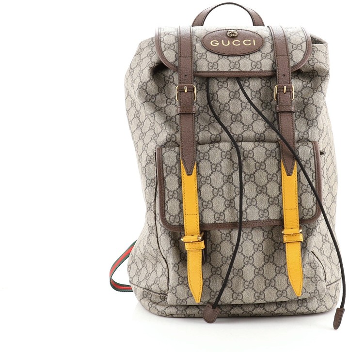 Gucci Courrier Soft Backpack GG Coated Canvas Large - ShopStyle