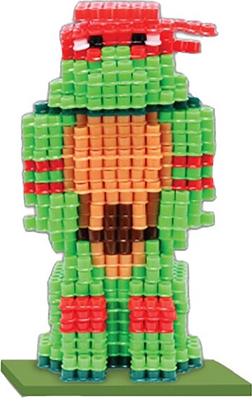 Tara Toy: 3D Pixel Creations TMNT - 2500 Beads Kit, DIY 3D Character ...