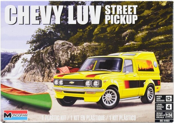 Level 4 Model Kit Chevrolet LUV Street Pickup Truck "Monogram" Series 1 ...