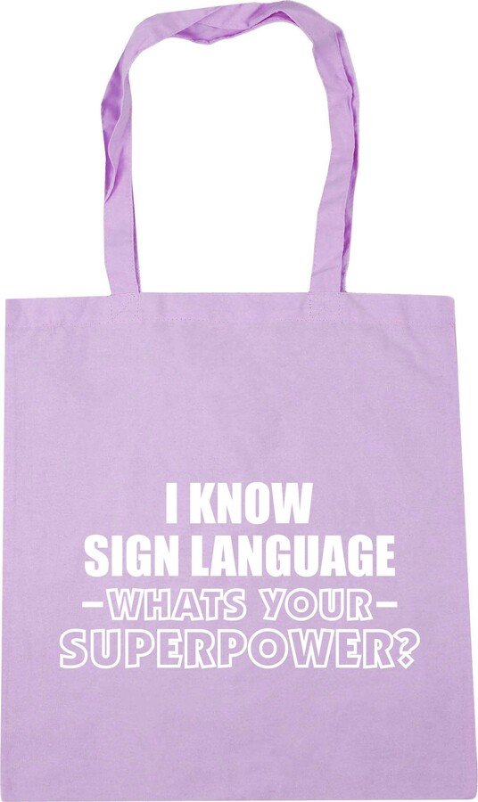 Hippowarehouse I know sign language what's your superpower? Tote ...