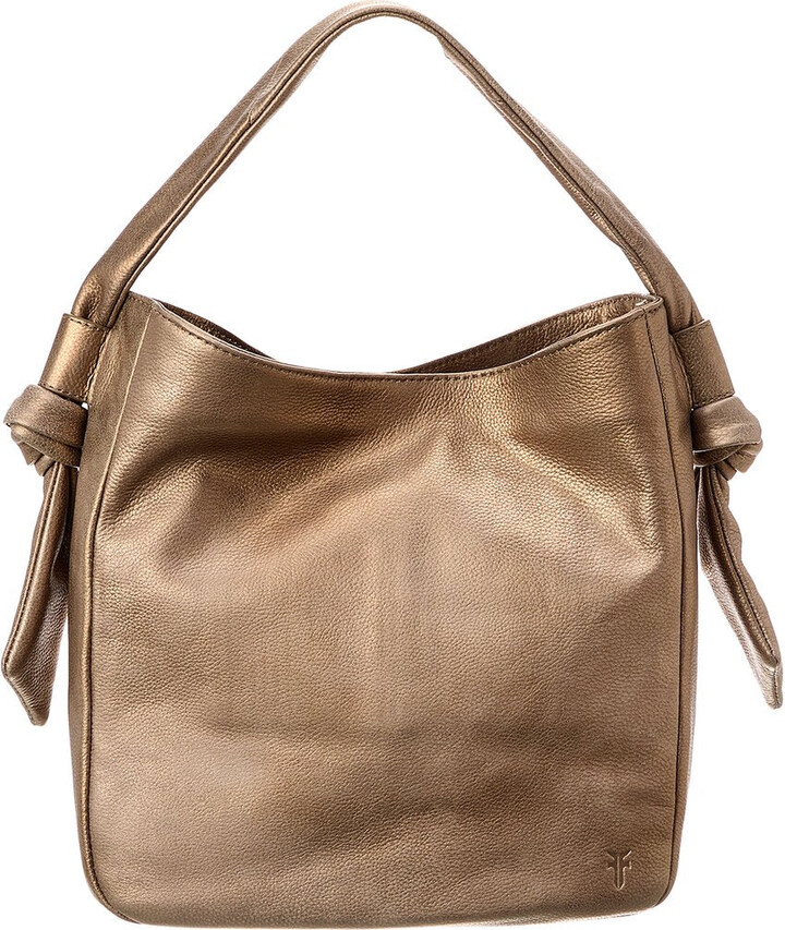 Frye Nora Knotted Leather Hobo Bag - ShopStyle
