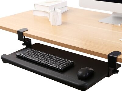 Inbox Zero Retractable Keyboard Tray Under Desk - ShopStyle