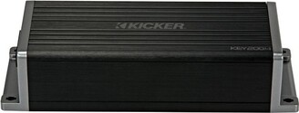 Kicker 47KEY2004 4-Channel DSP Smart Amp w/ (2) 51KSC6804 6x8" Audio ...