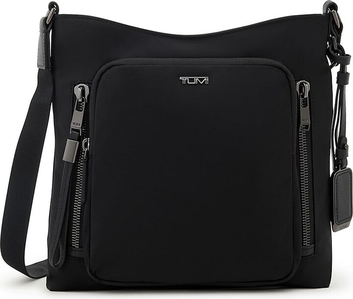 Tumi Men's Voyageur Tyler Crossbody - Black Gunmetal - ShopStyle