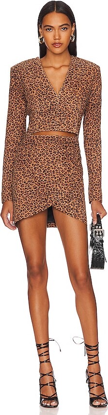 LITA by Ciara Leather Mini Dress - ShopStyle