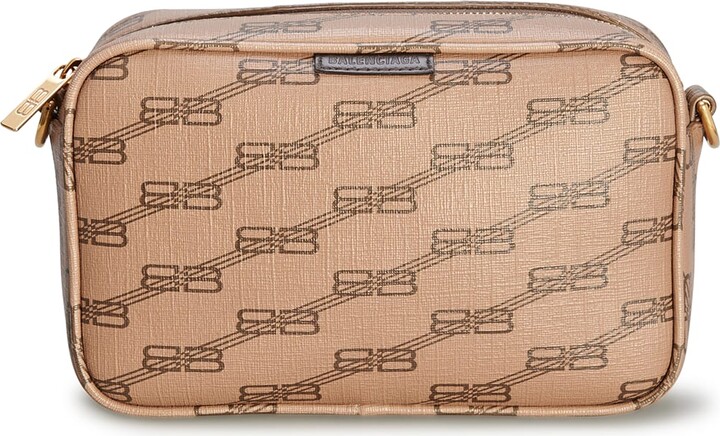 Balenciaga Signature Monogram Camera Crossbody Bag - ShopStyle