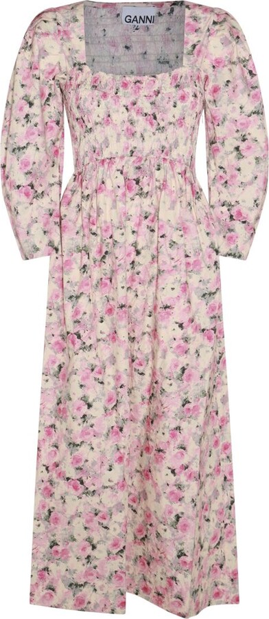 Ganni Midi Dress - ShopStyle