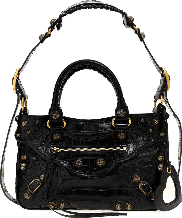 Balenciaga Neo Cagole S Leather Bag - ShopStyle