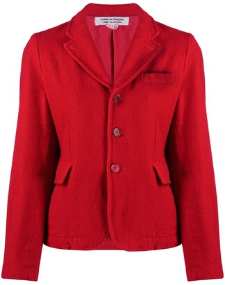 Red Wool Blazer Women | Shop the world’s largest collection of fashion ...