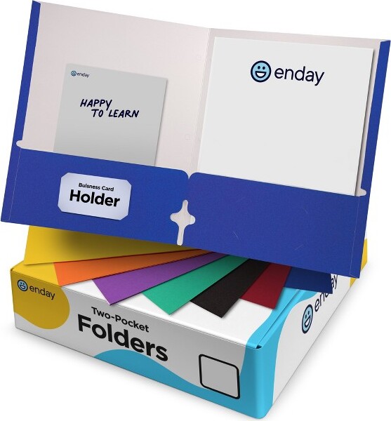 Paper Folders with Pockets 2 Pocket Folders Bulk, Two Pocket Folders ...