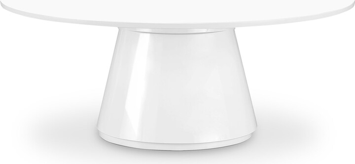 Aurelle Home Modern Flared-Base Coffee Table - ShopStyle