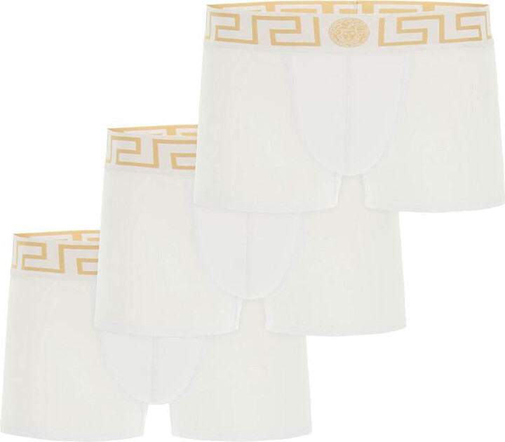 Versace tri-pack trunks - ShopStyle Boxers