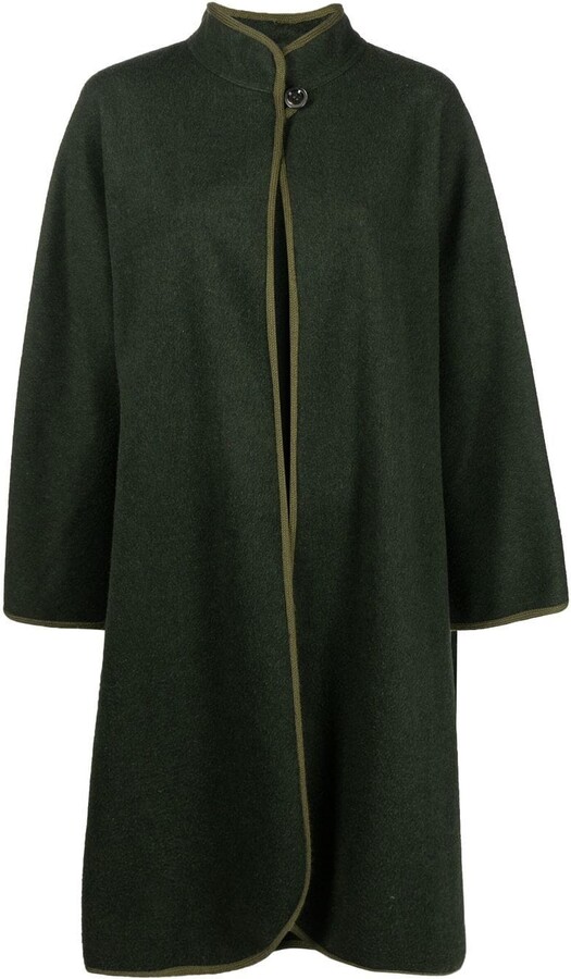 A.N.G.E.L.O. Vintage Cult 1980s Cape-Style Coat - ShopStyle