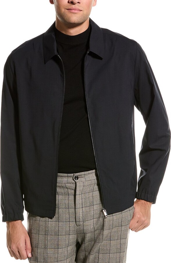 Theory Brody Stretch Wool-Blend Jacket - ShopStyle