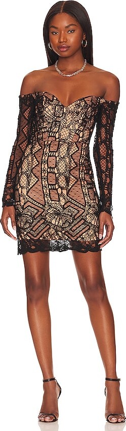 Bardot Zendaya Mini Lace Dress - ShopStyle