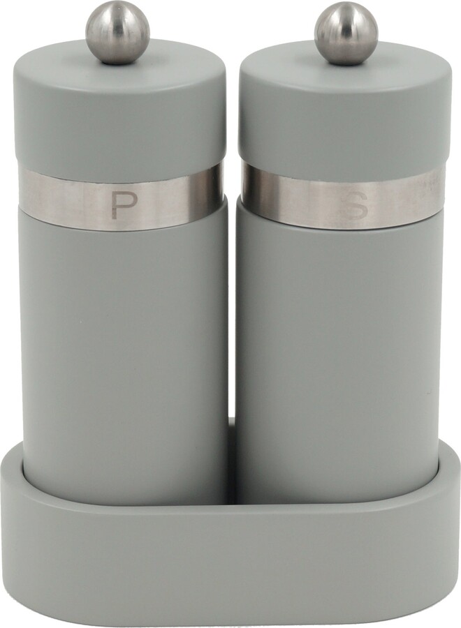 Dunelm Set of 2 Reluxed Salt & Pepper Mills Grey - ShopStyle