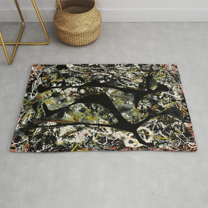 Society6 Jackson Pollock (American,1912-1956) - Rhythmical Dance - 1948 ...