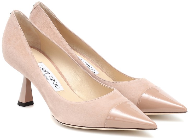 Jimmy Choo Rene 65 leather pumps - ShopStyle