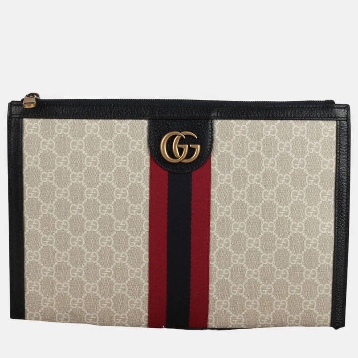 Gucci Korea Exclusive Ophidia Portfolio Clutch - ShopStyle