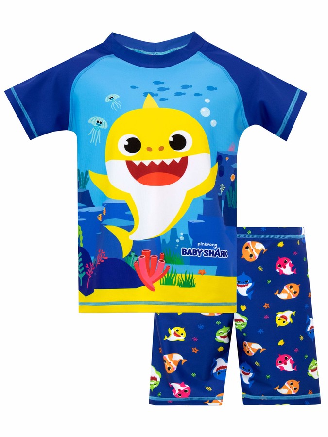 Pinkfong Boys Baby Shark Swim Set Blue Age 4 to 5 Years - ShopStyle