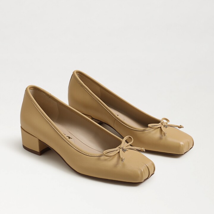 Sam Edelman Rosa Block Heel Slip On Tulum Sand Leather - ShopStyle ...