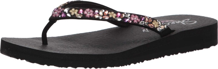Skechers Cali Women's womens Meditation - Daisy Garden Flip Flop ...